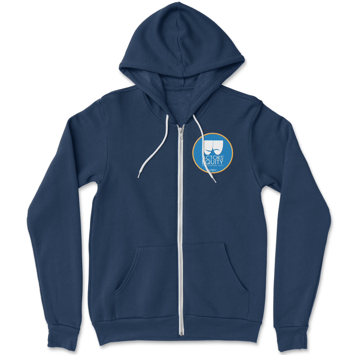 Actors' Equity Circle Logo Zip Hoodie – Shop • Actors' Equity Association